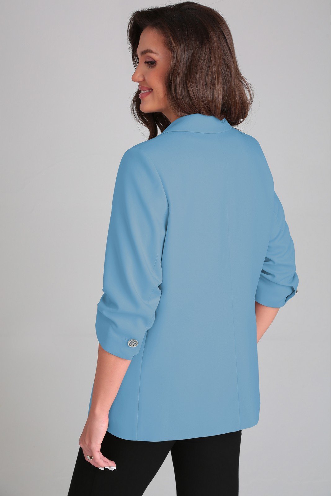 Жакет 11324 голубой LeNata купить в интернет магазине Велесмода